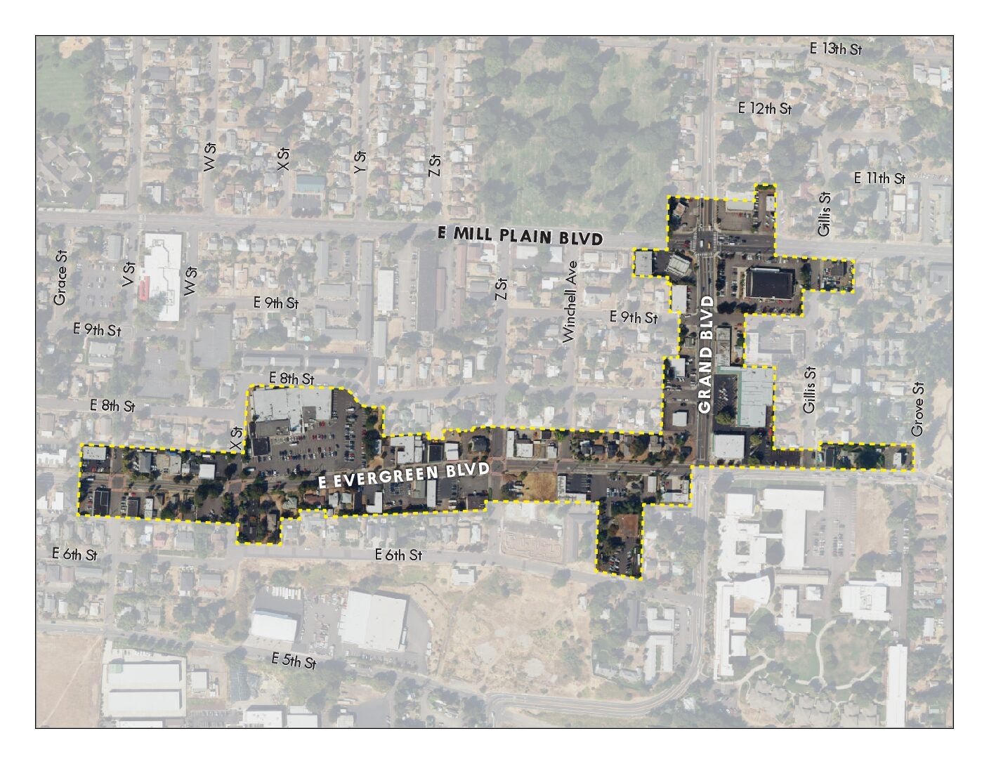 Evergreen and Grand Commercial Corridors -The City of Vancouver, WA